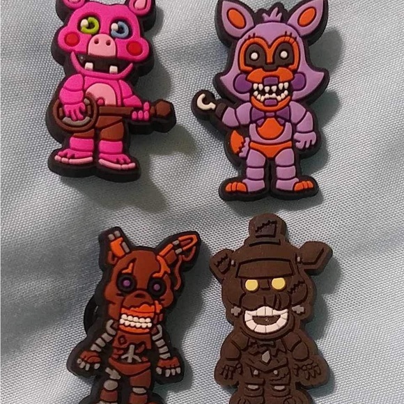 CROCS | Shoes | Five Nights At Freddys Croc Charm Set | Poshmark